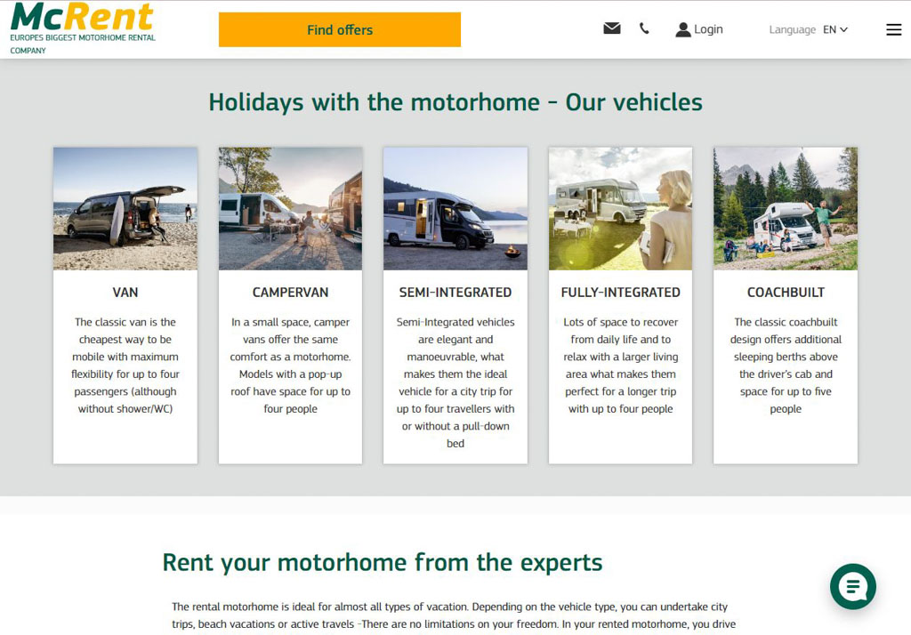 10 Best Campervan & Motorhome/RV Rentals in Europe [2024]